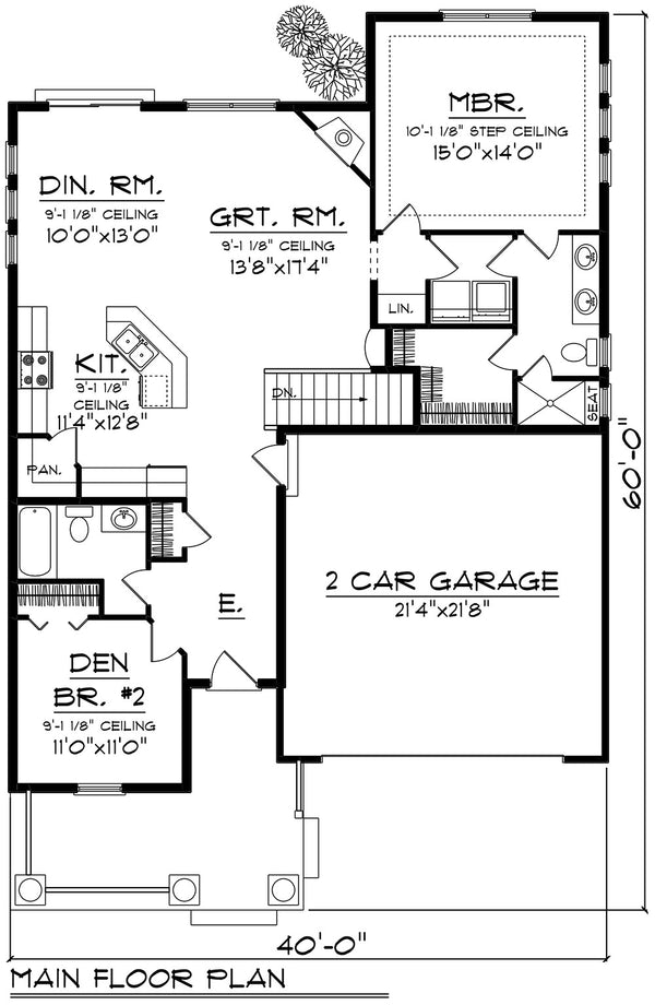 House Plan 68019 - Ahmann Design