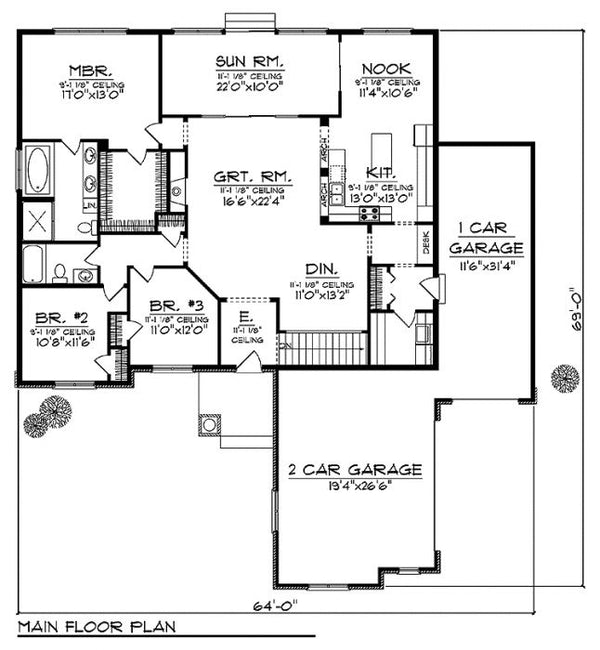House Plan 20907 - Quality House Plans from Ahmann Design