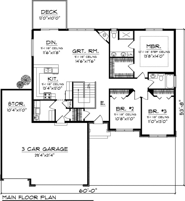 House Plan 37112 - Quality House Plans from Ahmann Design