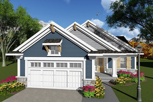 3 Bedroom 1 Bath House Plans - Ahmann Design