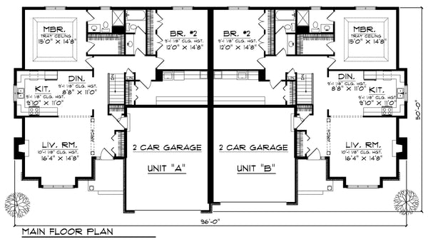 House Plan M00020 - Quality House Plans from Ahmann Design