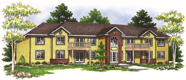 Alley Load House Plans - Quality House Plans from Ahmann Design, Inc.