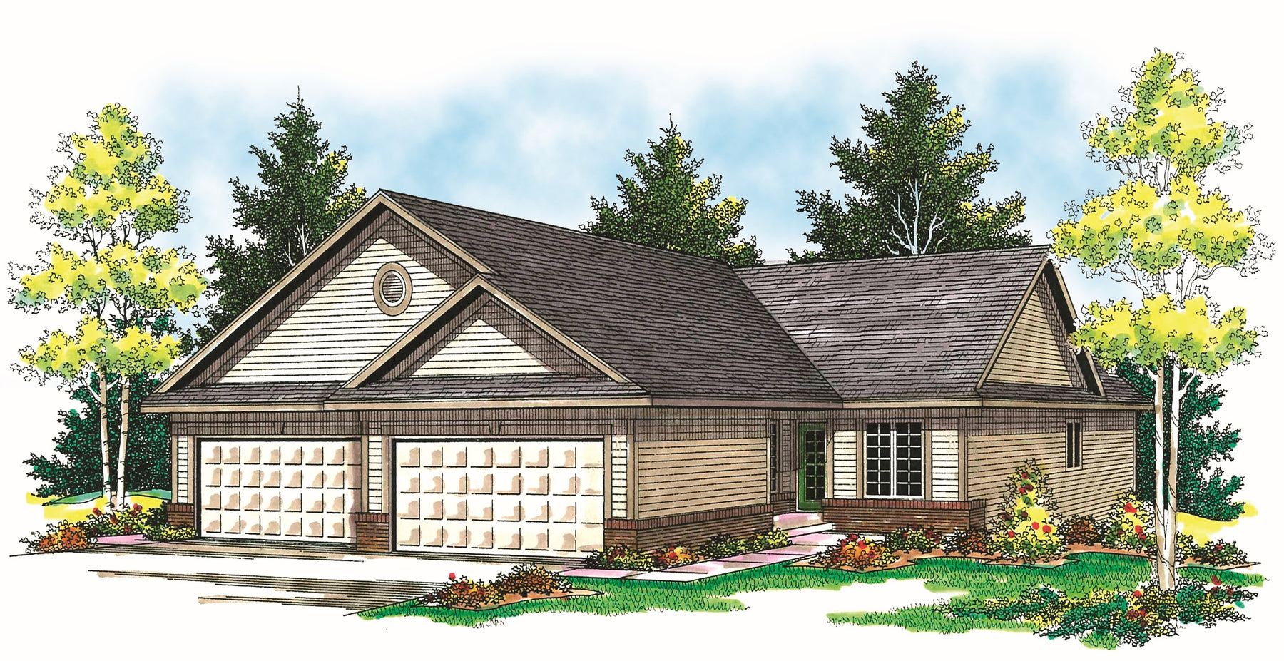 Duplex House Plans - Ahmann Design
