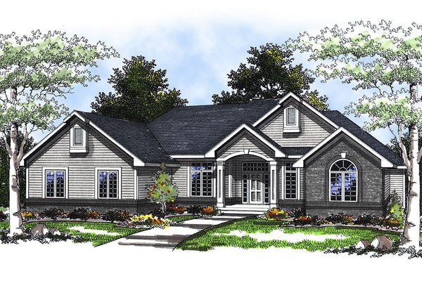 Traditional House Plans - Quality House Plans from Ahmann Design, Inc ...